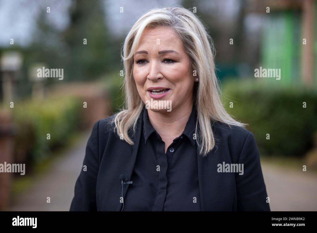 RETRANSMITTING CORRECTING NAME FROM MICHELE TO MICHELLE First Minister ...