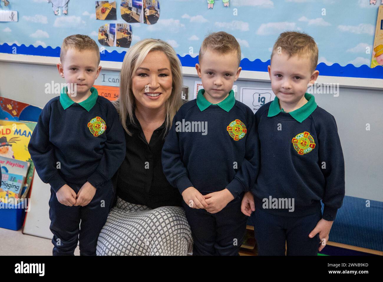 RETRANSMITTING CORRECTING NAME FROM MICHELE TO MICHELLE First Minister ...