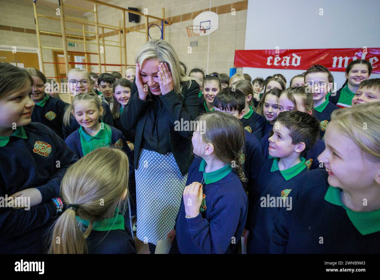 RETRANSMITTING CORRECTING NAME FROM MICHELE TO MICHELLE First Minister ...