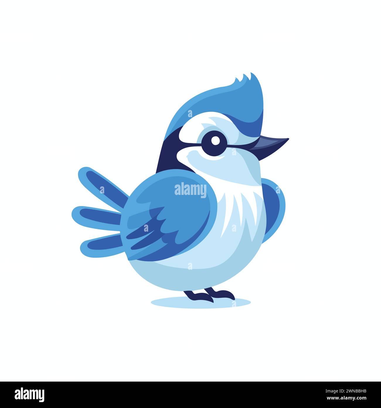Blue bird cartoon hi-res stock photography and images - Alamy