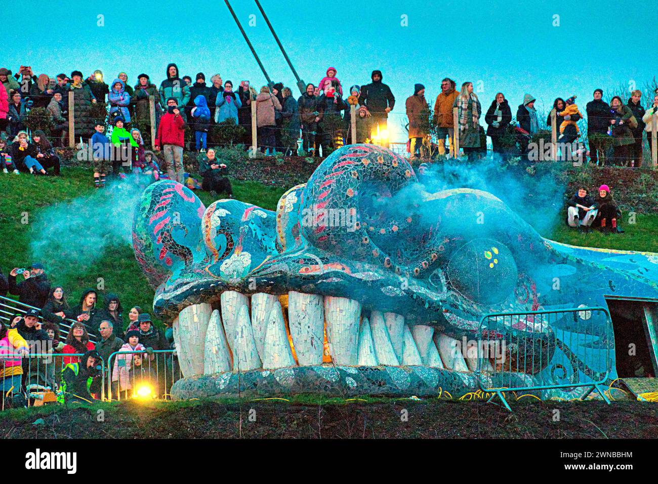 Glasgow, Scotland, UK. 1st March, 2024: Today the completion and ...