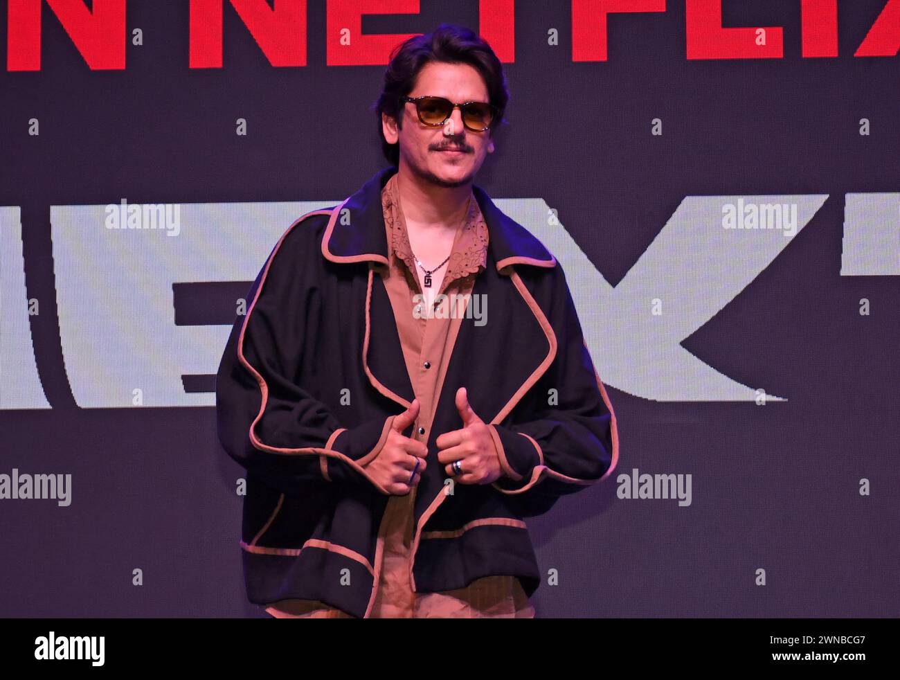 Bollywood actor Vijay Varma, poses for a photo at an event to unveil ...