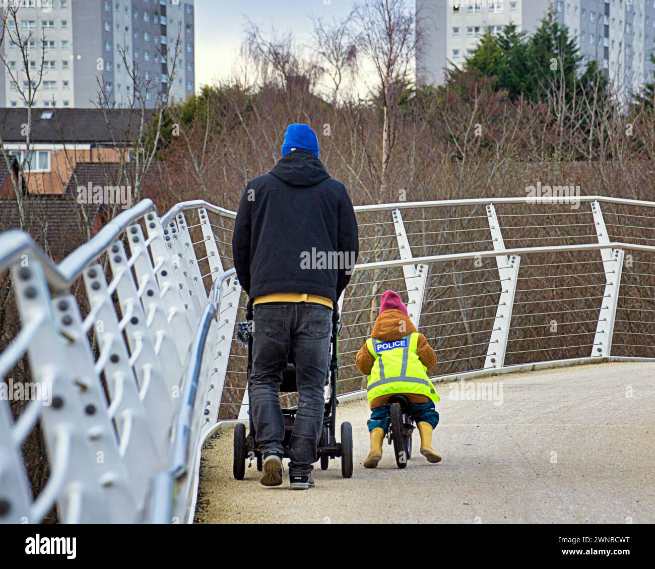 Glasgow, Scotland, UK. 1st March, 2024: Today the completion and ...