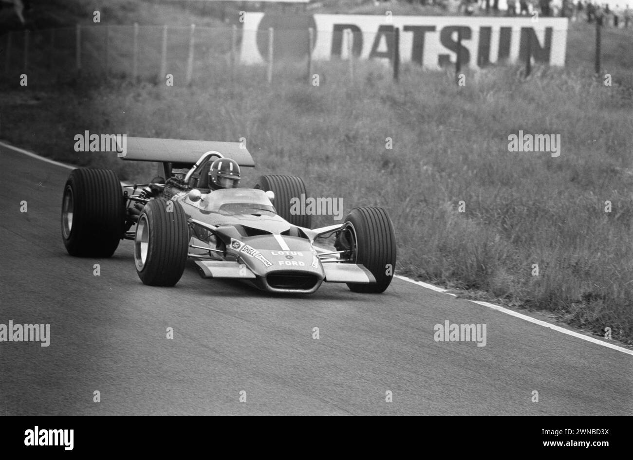 Zandvoort, Netherlands. June 21, 1969. English driver Graham Hill, in ...