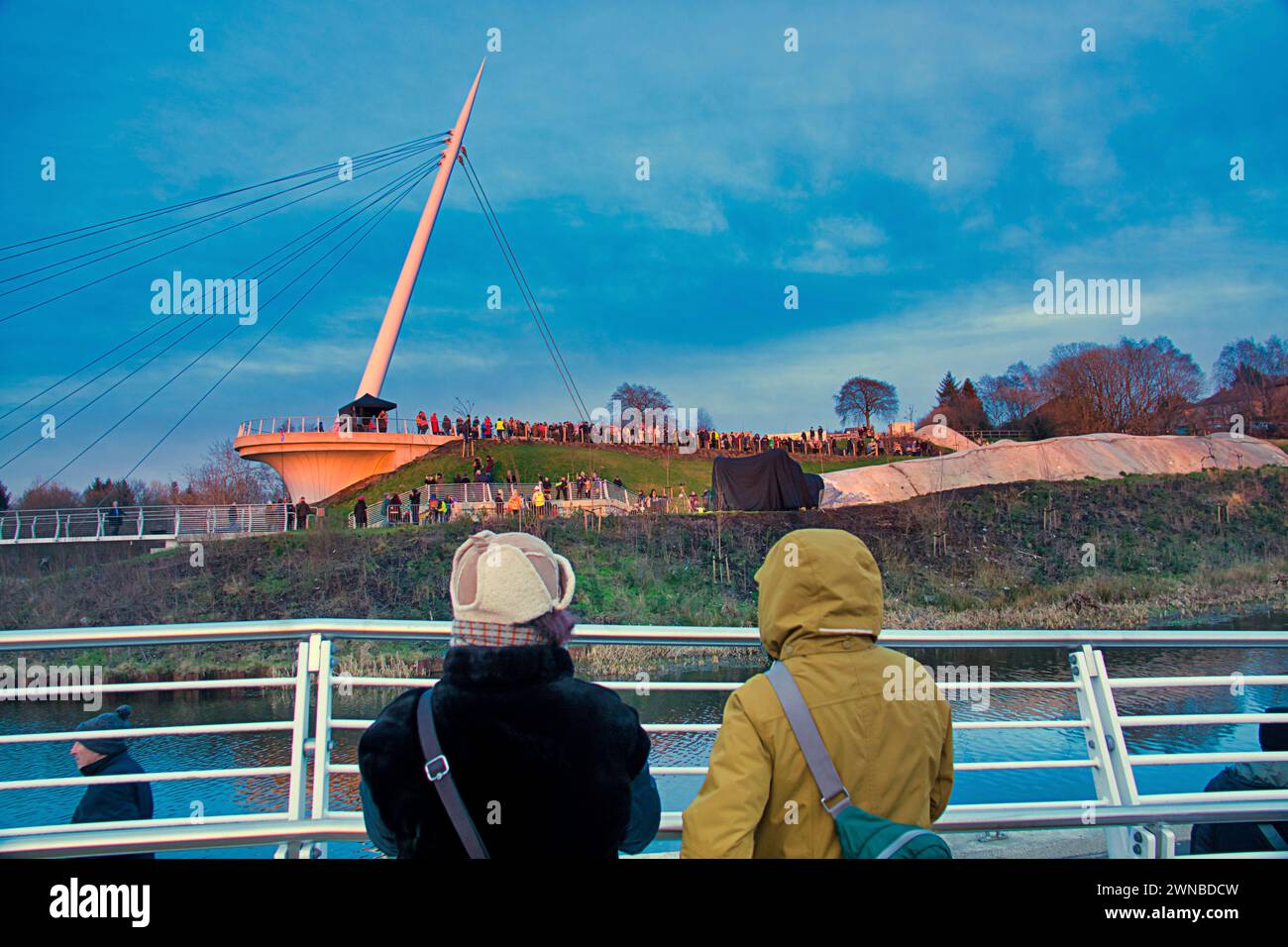 Glasgow, Scotland, UK. 1st March, 2024: Today the completion and ...