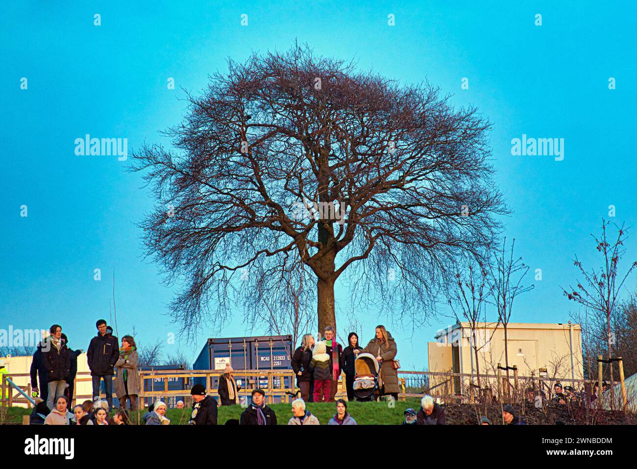 Glasgow, Scotland, UK. 1st March, 2024: Today the completion and ...