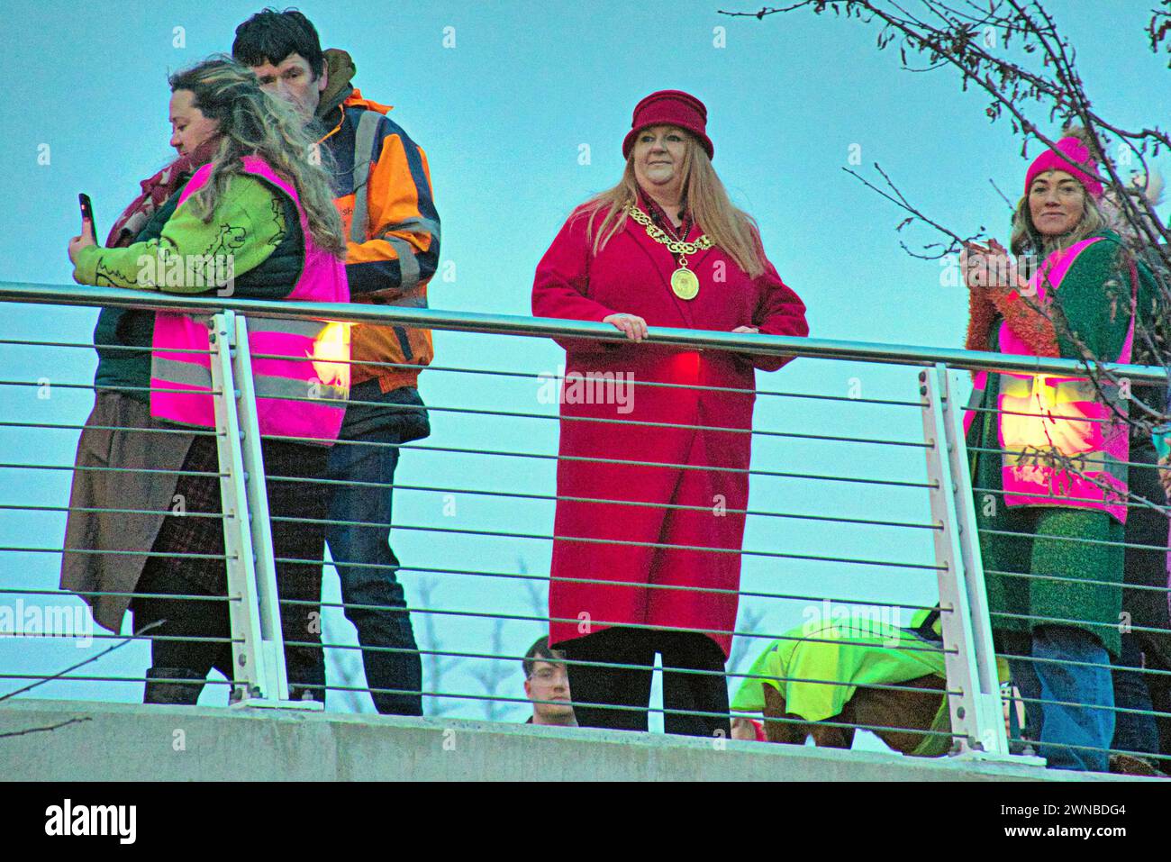 Glasgow, Scotland, UK. 1st March, 2024: Jacqueline McLaren Lord provost ...