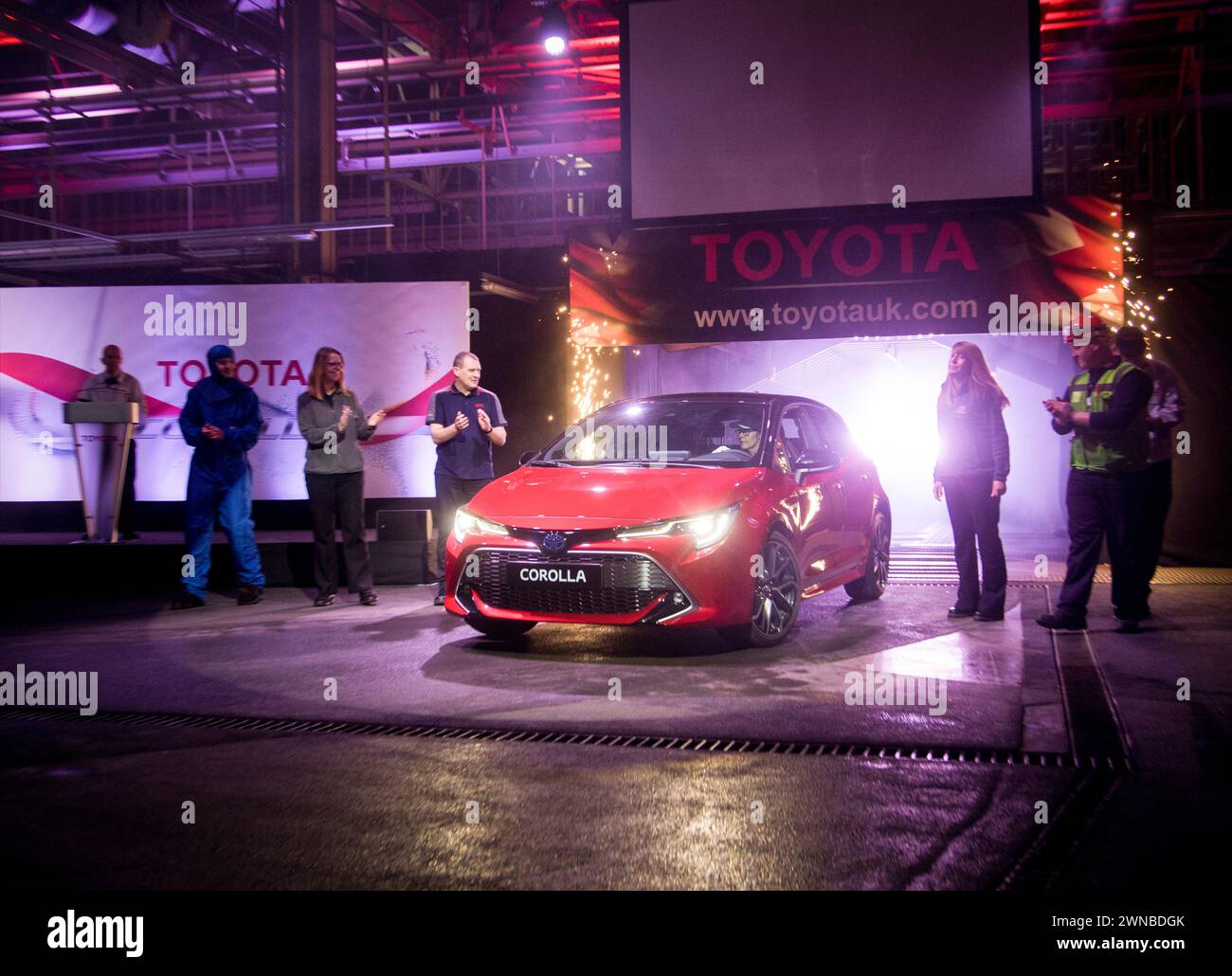 Toyota car launch hi-res stock photography and images - Alamy