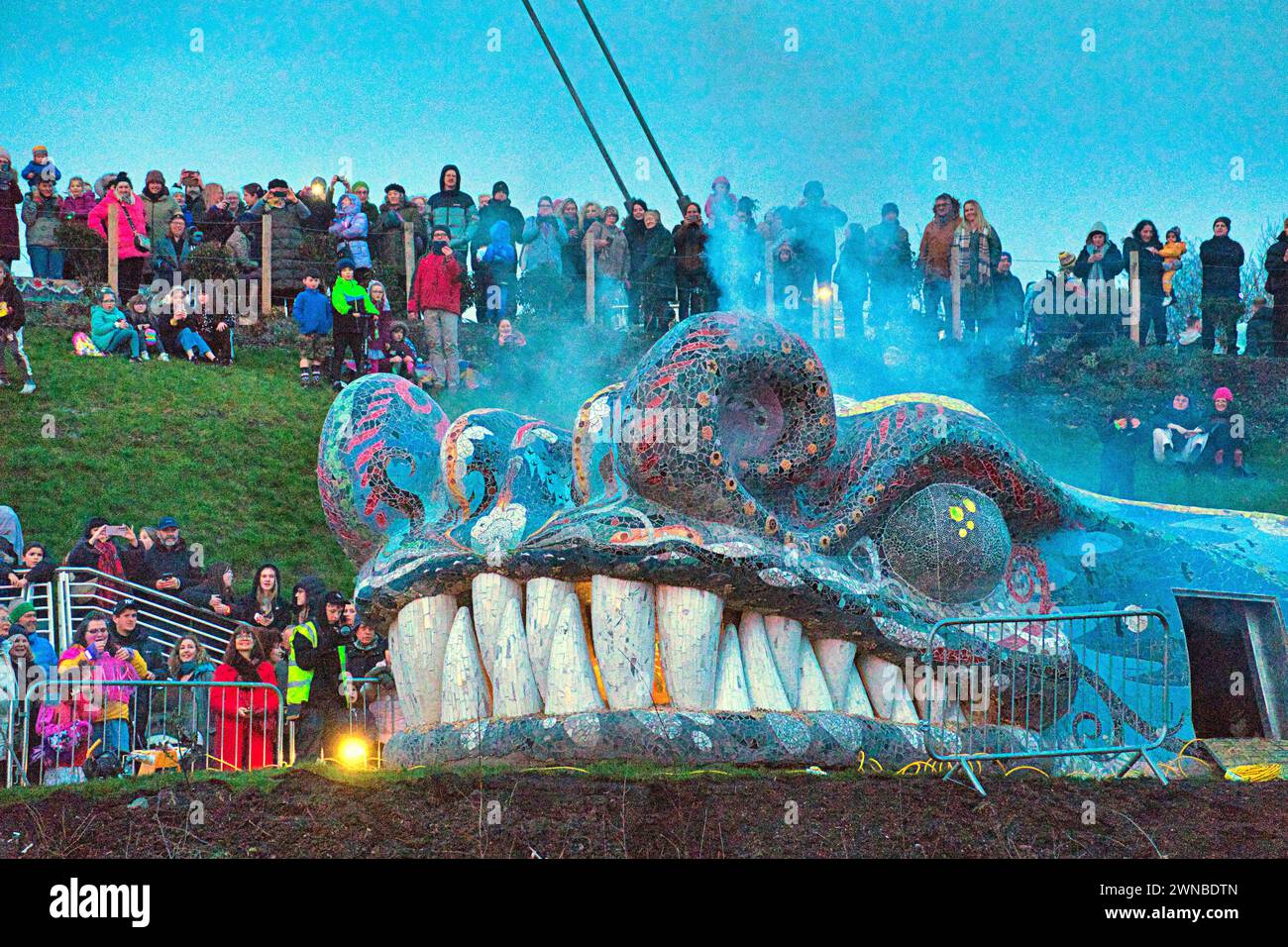 Glasgow, Scotland, UK. 1st March, 2024: Today the completion and ...