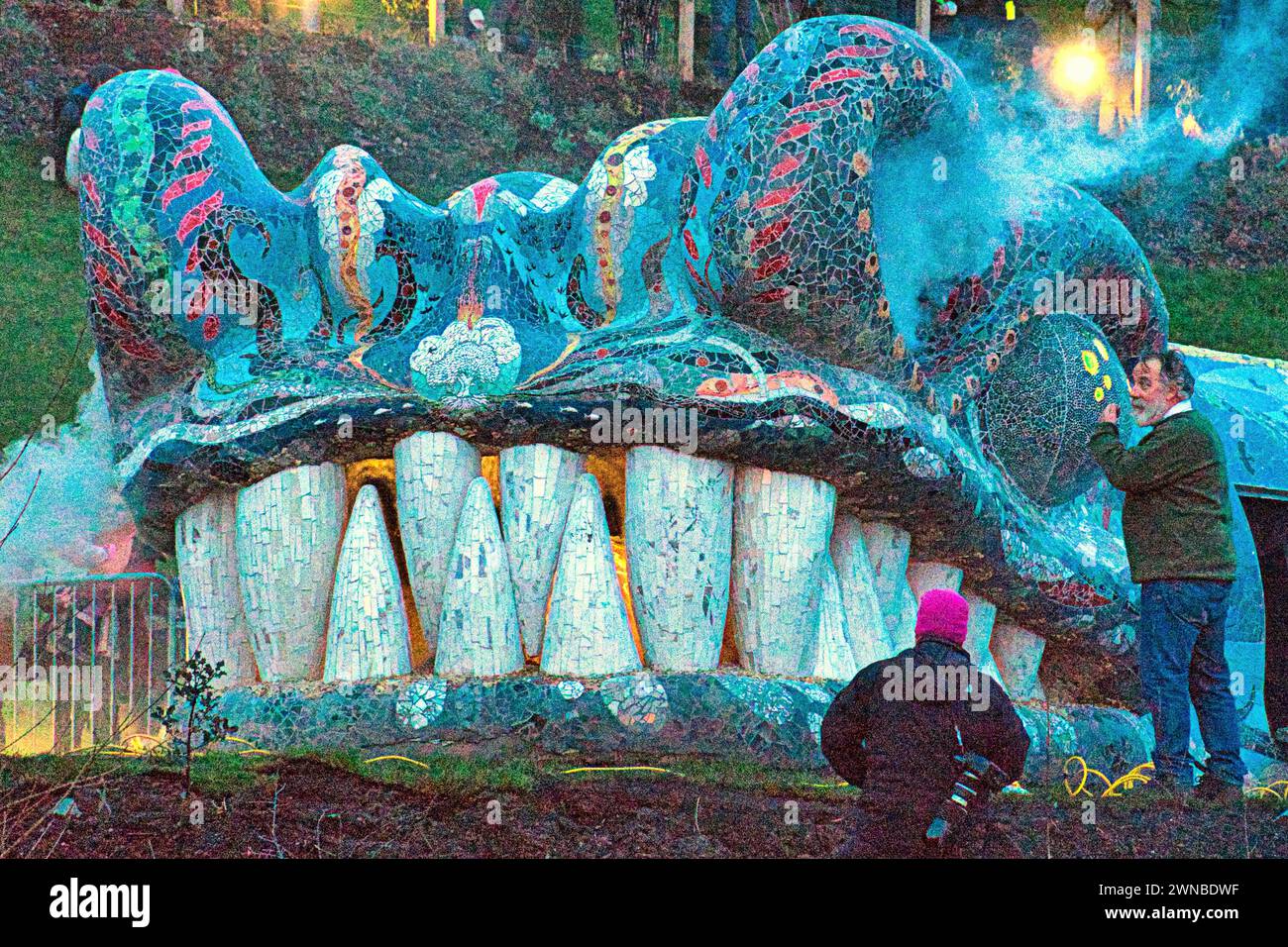Glasgow, Scotland, UK. 1st March, 2024: Nichol Wheatley, with the beard ...