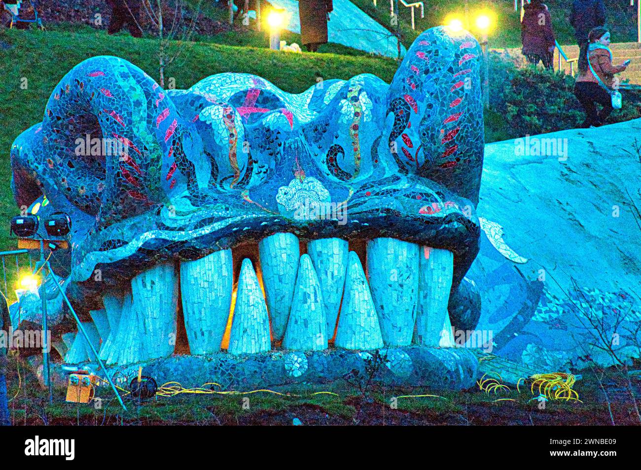 Glasgow, Scotland, UK. 1st March, 2024: Today the completion and ...