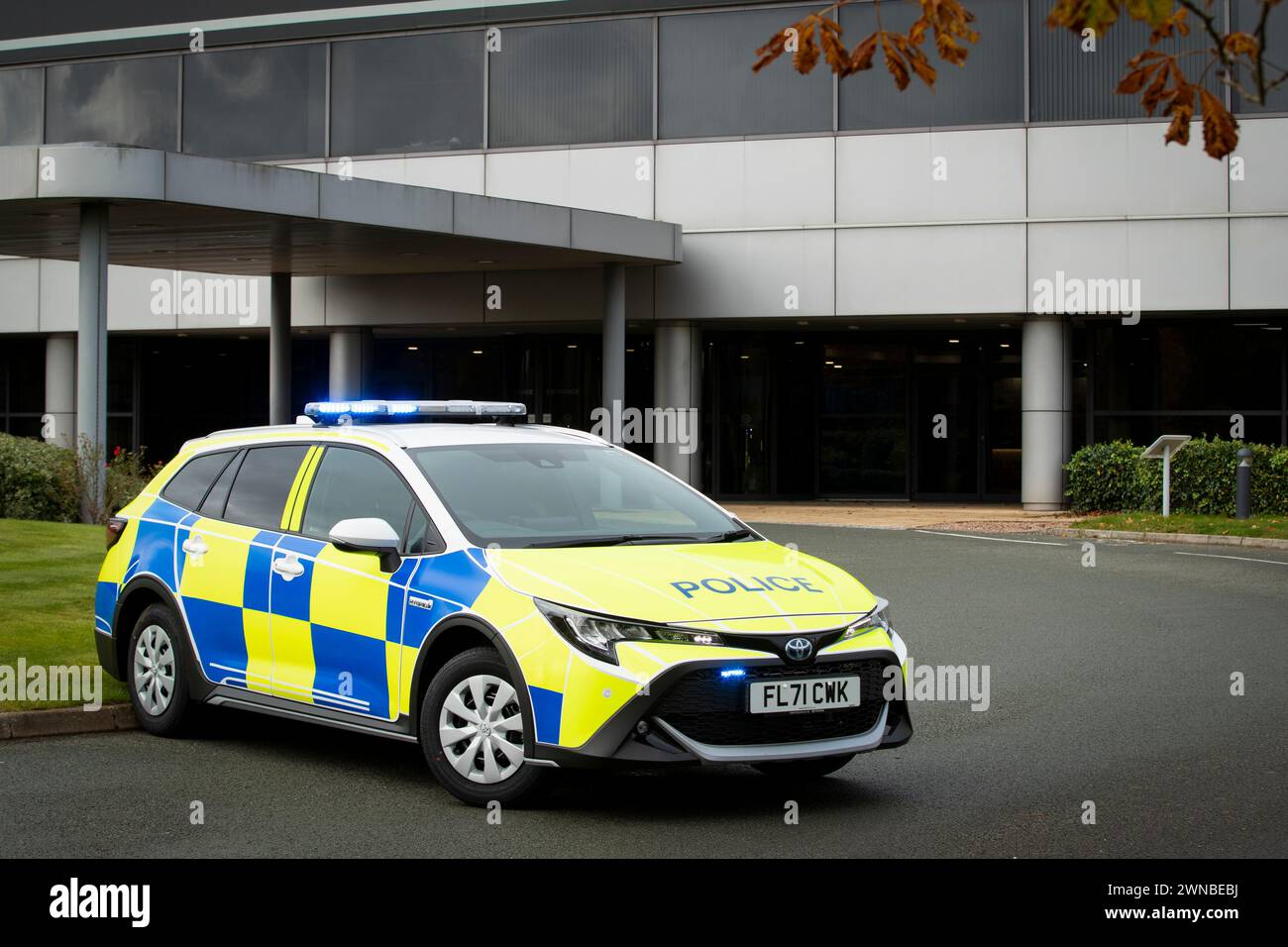 04/11/21 A purpose-built Trek edition Toyota Corolla is handed to ...