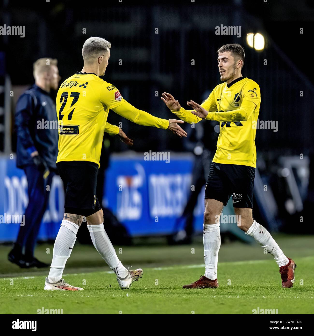BREDA, Netherlands. 01st Mar, 2024. football, Rat Verlegh stadium ...