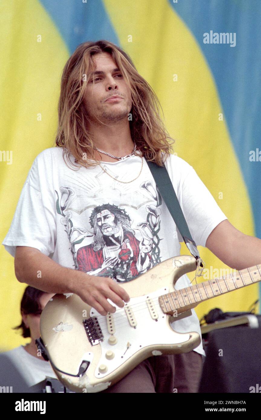 Monza Italy 07/10/1999 : Gianluca Grignani, Italian singer ,during the ...