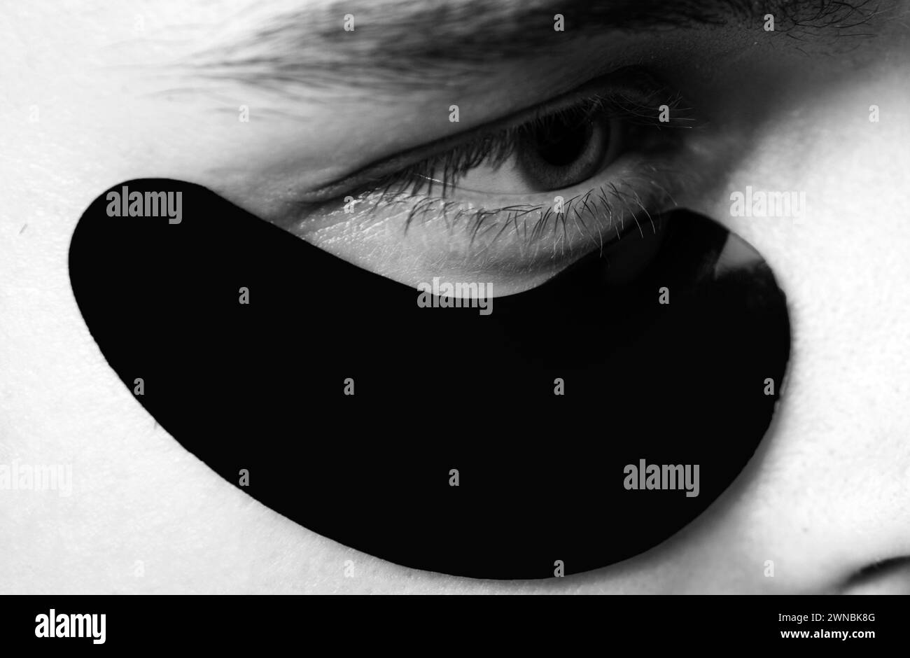 Collagen patches Black and White Stock Photos & Images - Alamy