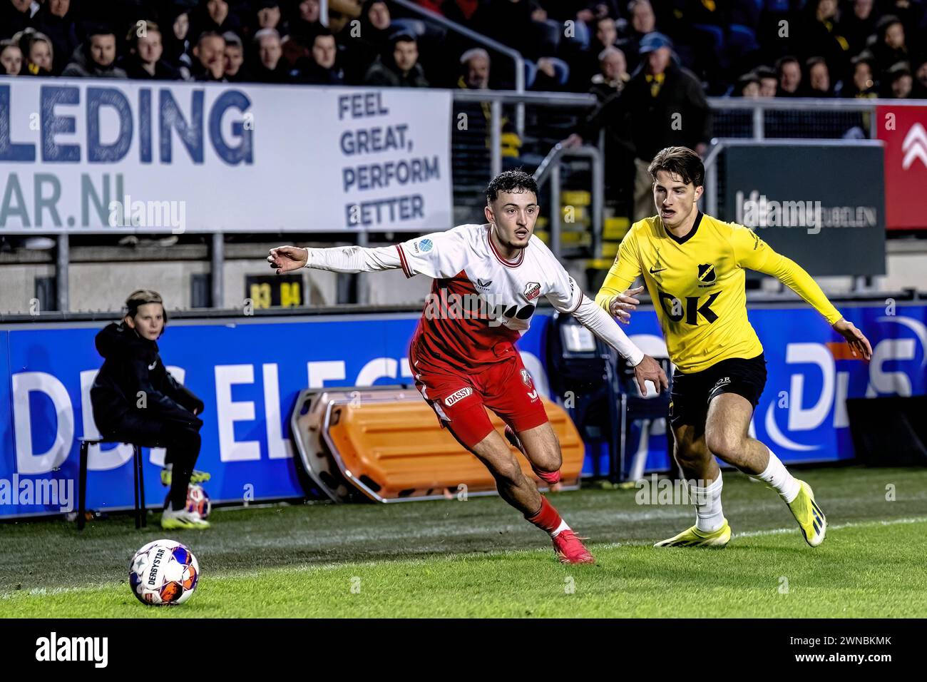 BREDA, Netherlands. 01st Mar, 2024. football, Rat Verlegh stadium ...