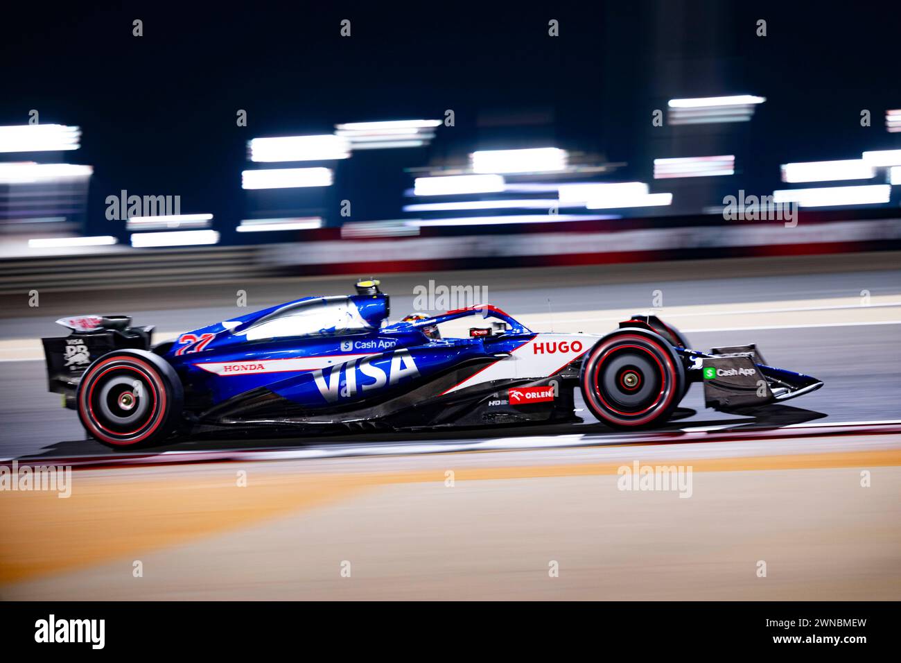 Sakhir, Bahrain. 1st Mar, 2024. YUKI TSUNODA (JAP) of Visa RB CashApp ...