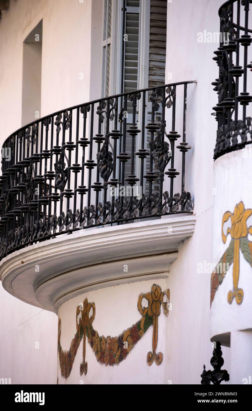 Av.Diagonal amazing modernism architecture, Barcelona Stock Photo - Alamy