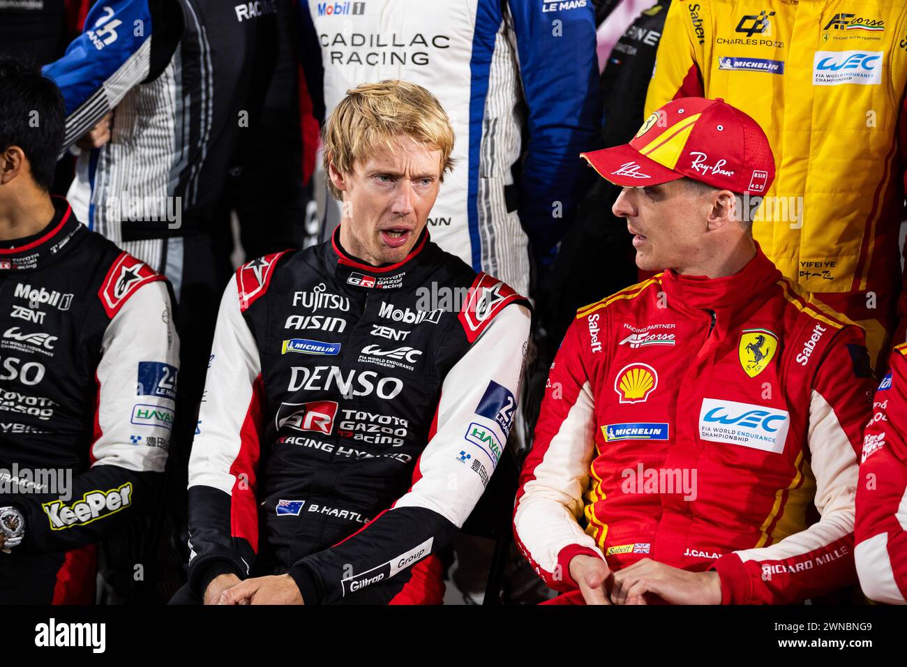 Lusail, Qatar. 29th Feb, 2024. HARTLEY Brendon (nzl), Toyota Gazoo ...
