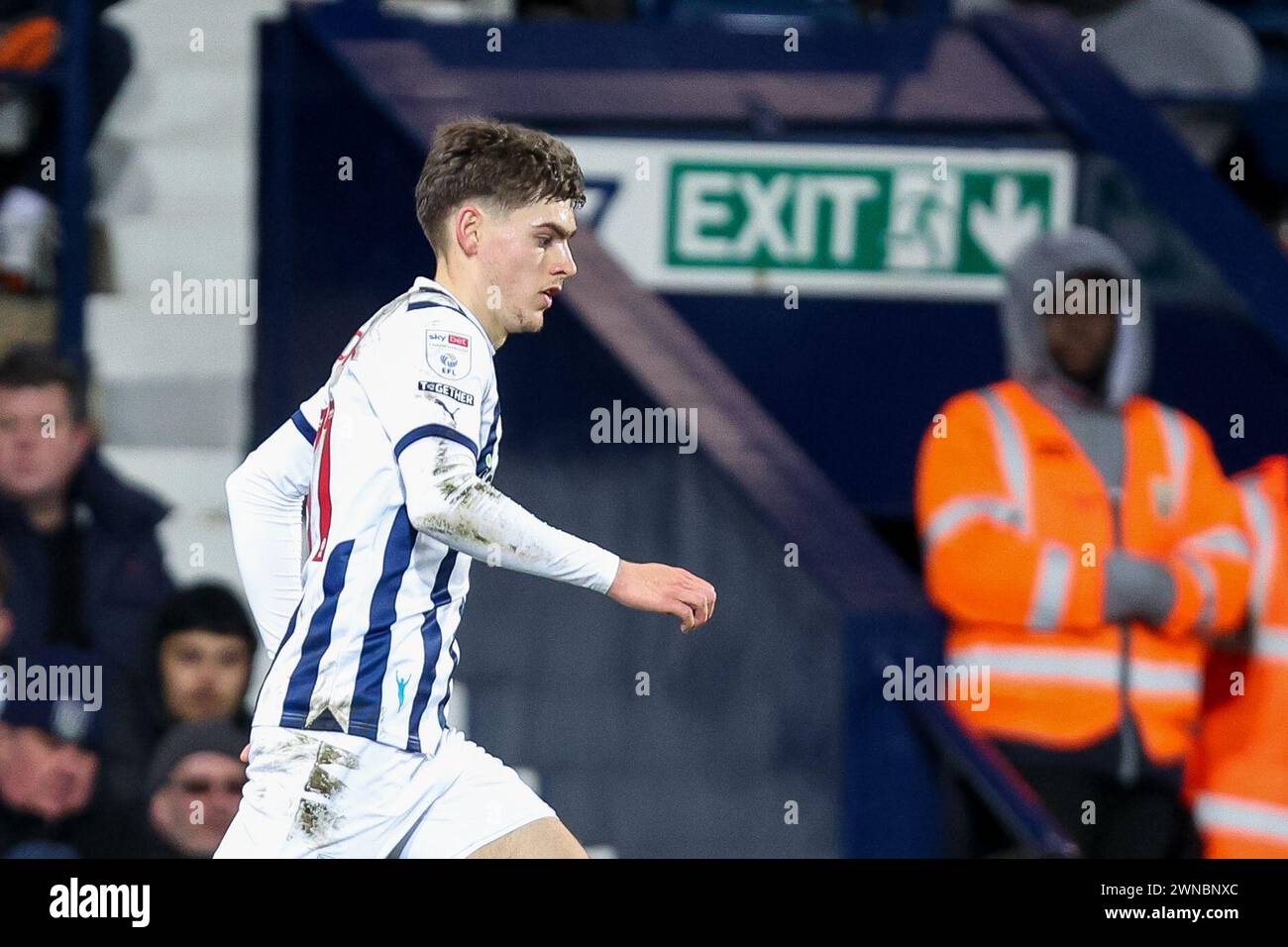 West Bromwich, UK. 01st Mar, 2024. West Bromwich Albion's Tom Fellows ...