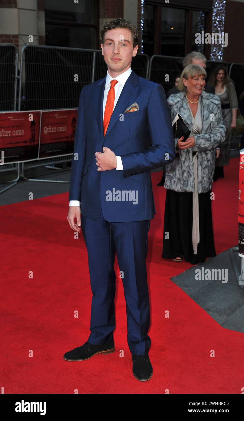 London. UK. Rory Fleck-Byrne at the world premiere of The Quiet Ones at ...