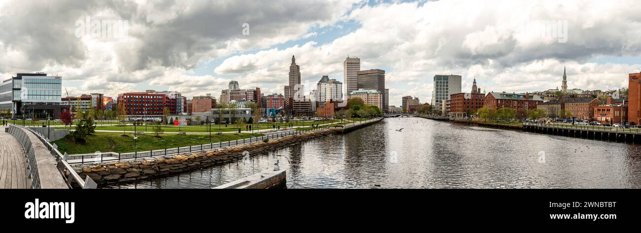 Skyline providence city rhode hi-res stock photography and images - Alamy
