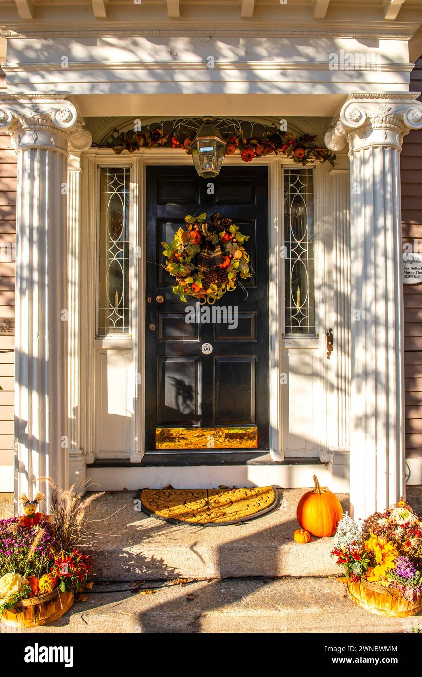 Fall in New England Stock Photo - Alamy