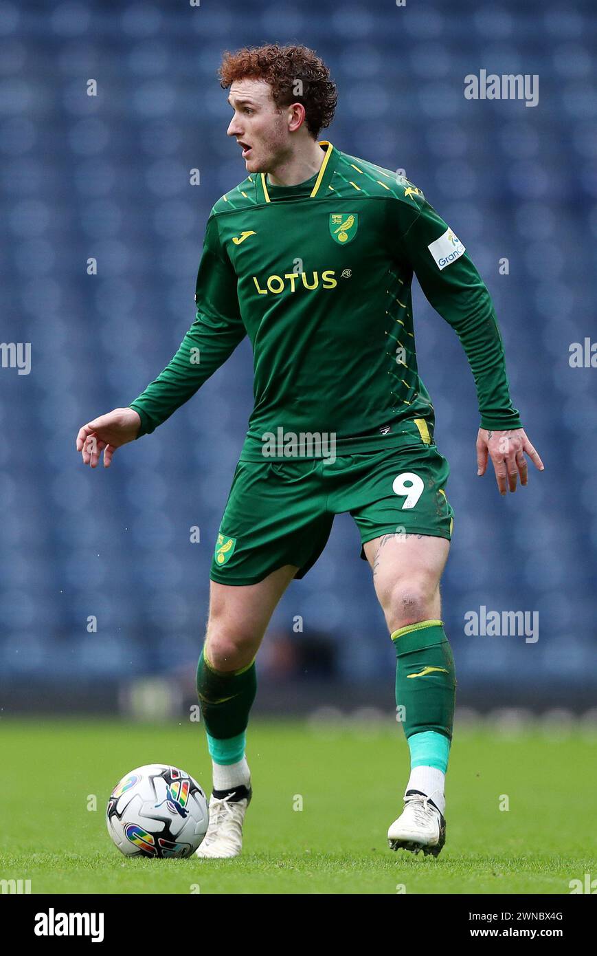 Norwich City's Josh Sargent during the Sky Bet Championship match at ...