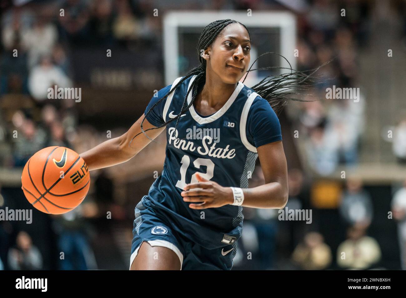 West Lafayette, Indiana, USA. 28th Feb, 2024. Penn State Nittany Lion ...