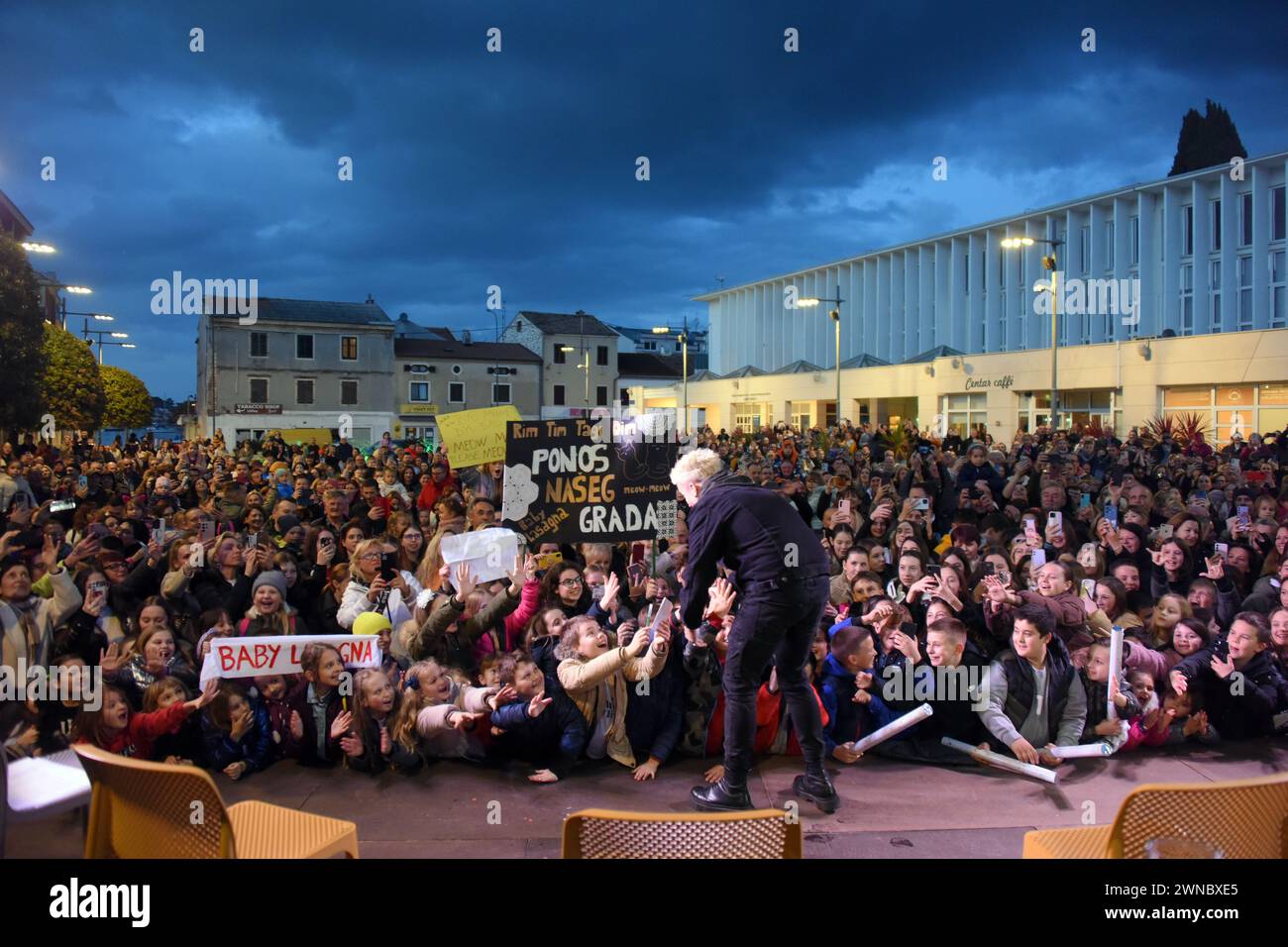 Eurovision 2024 baby lasagna hi-res stock photography and images - Alamy