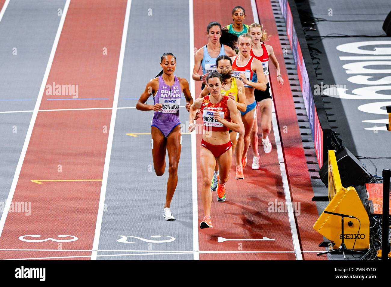 Glasgow, UK. 01st Mar, 2024. GLASGOW, UNITED KINGDOM - MARCH 1: Revee ...