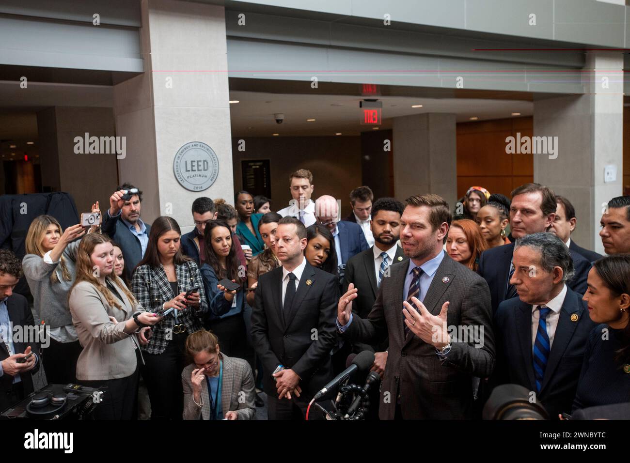 New York City. 28th Feb, 2024. United States Representative Eric ...
