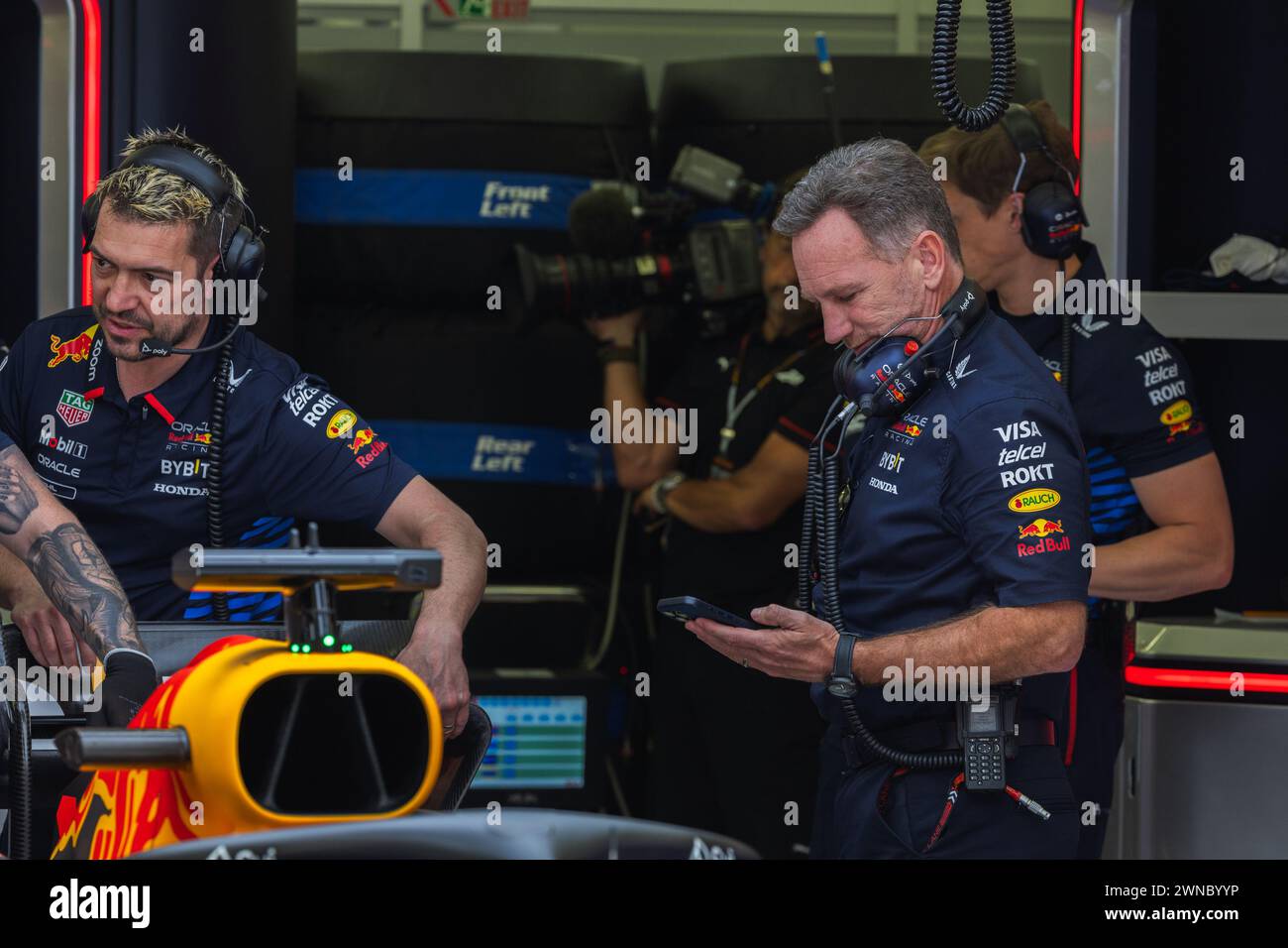 MANAMA, BAHRAIN, Bahrain International Circuit, 1.March.2024: Christian ...