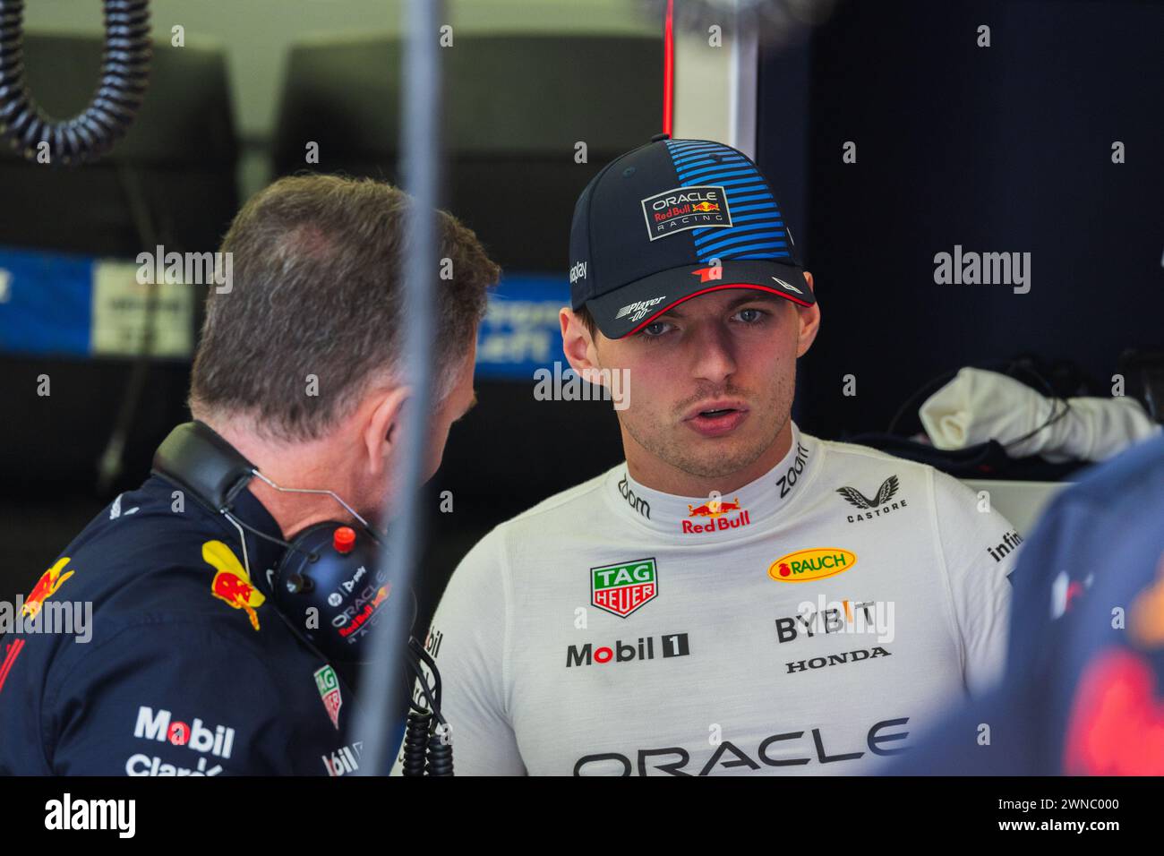 MANAMA, BAHRAIN, Bahrain International Circuit, 1.March.2024: Max ...