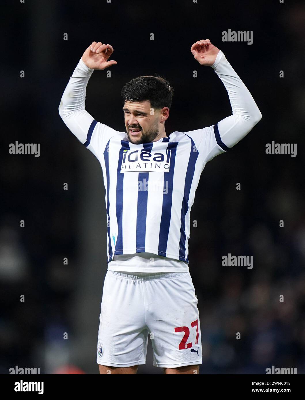 West Bromwich Albion's Alex Mowatt during the Sky Bet Championship ...