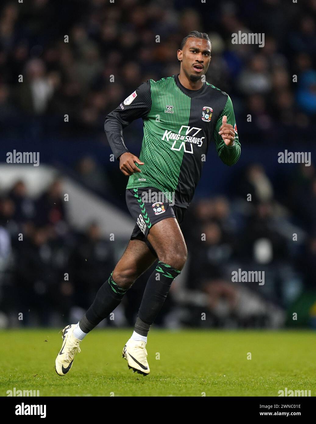 Coventry City's Haji Wright during the Sky Bet Championship match at ...