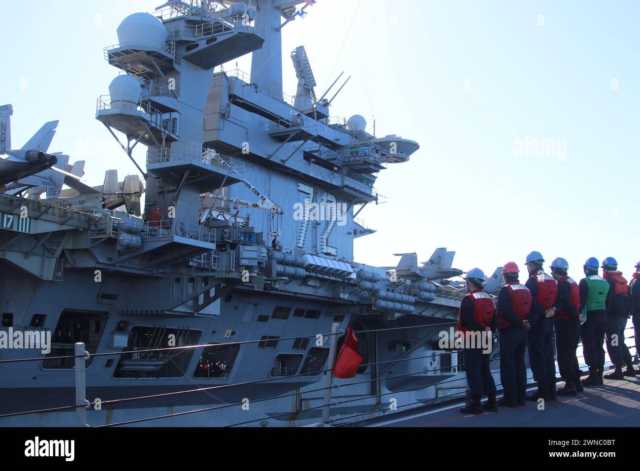 The Arleigh Burke-class guided missle destroyer USS Spruance (DDG 111 ...