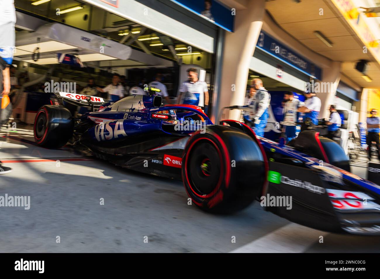 MANAMA, BAHRAIN, Bahrain International Circuit, 1.March.2024: Yuki ...