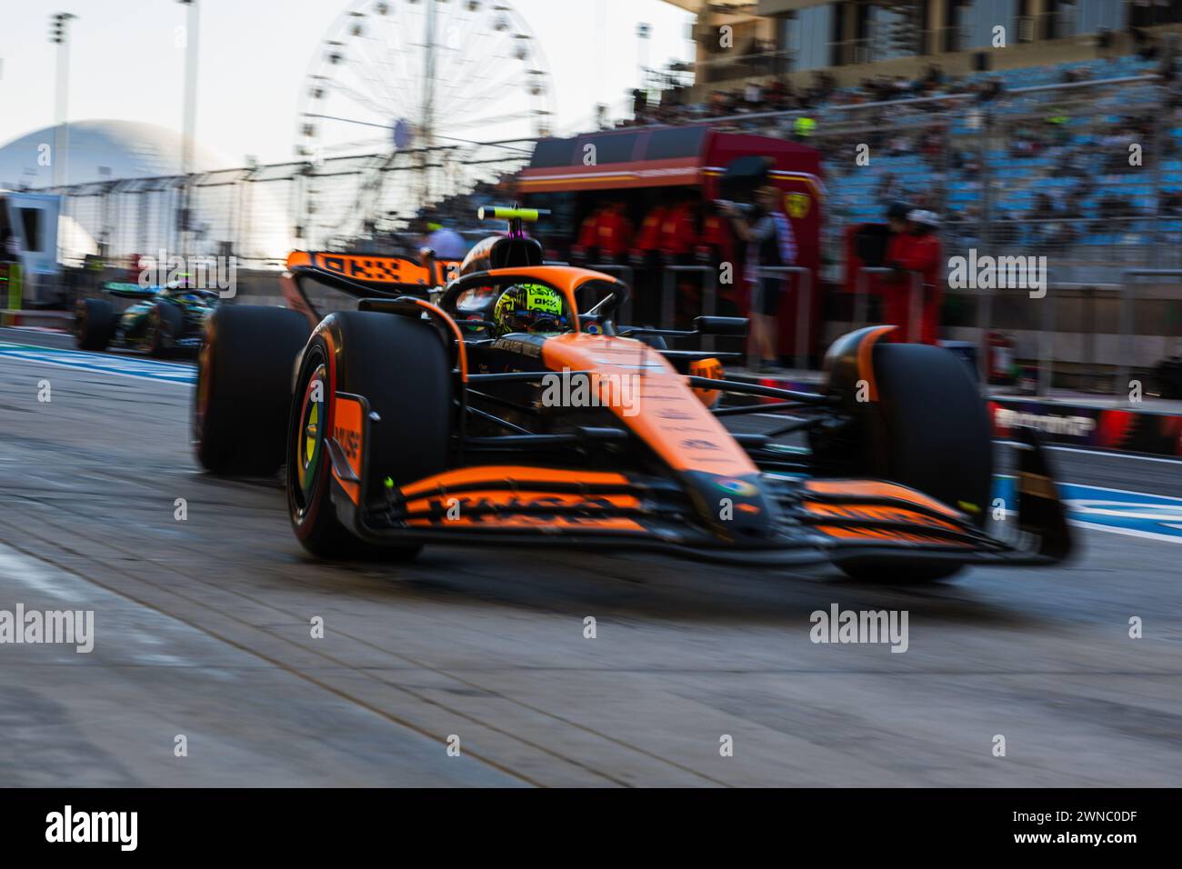 MANAMA, BAHRAIN, Bahrain International Circuit, 1.March.2024: Lando ...