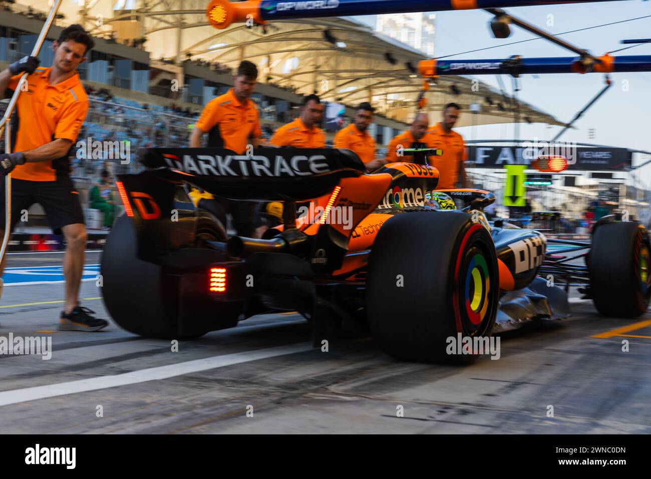 MANAMA, BAHRAIN, Bahrain International Circuit, 1.March.2024: Lando ...