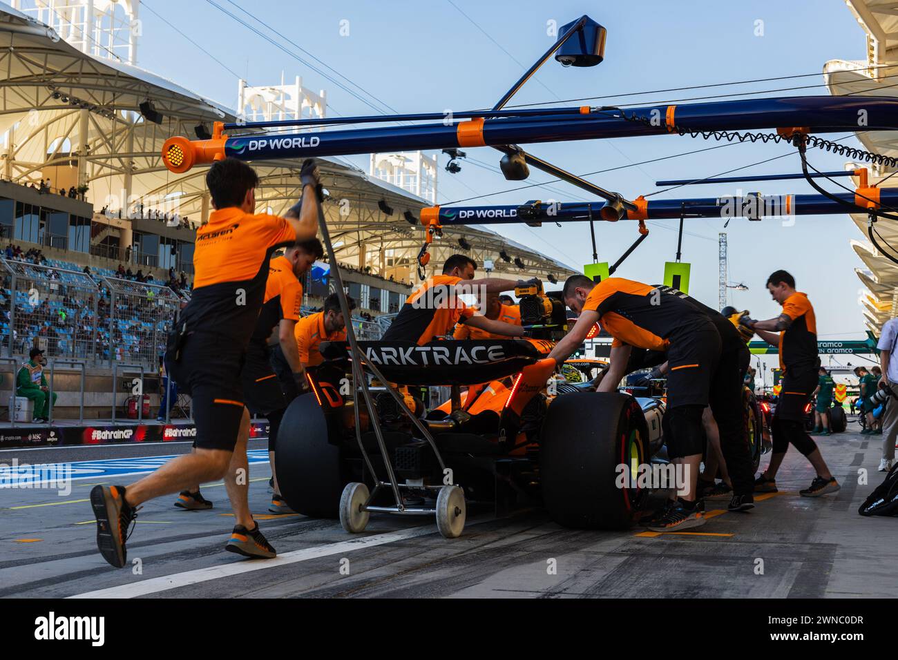 MANAMA, BAHRAIN, Bahrain International Circuit, 1.March.2024: Lando ...
