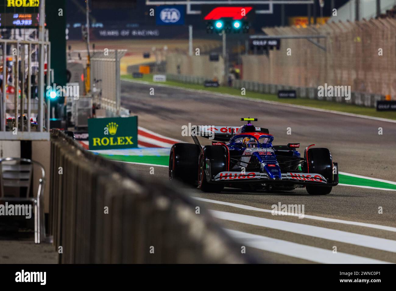 MANAMA, BAHRAIN, Bahrain International Circuit, 1.March.2024: Yuki ...
