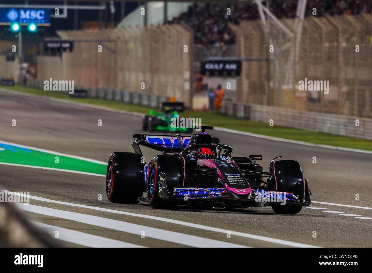 MANAMA, BAHRAIN, Bahrain International Circuit, 1.March.2024: Esteban ...