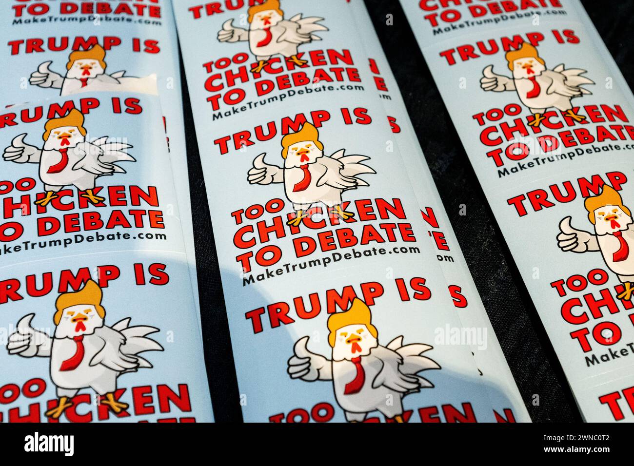 Trump chicken hi-res stock photography and images - Alamy