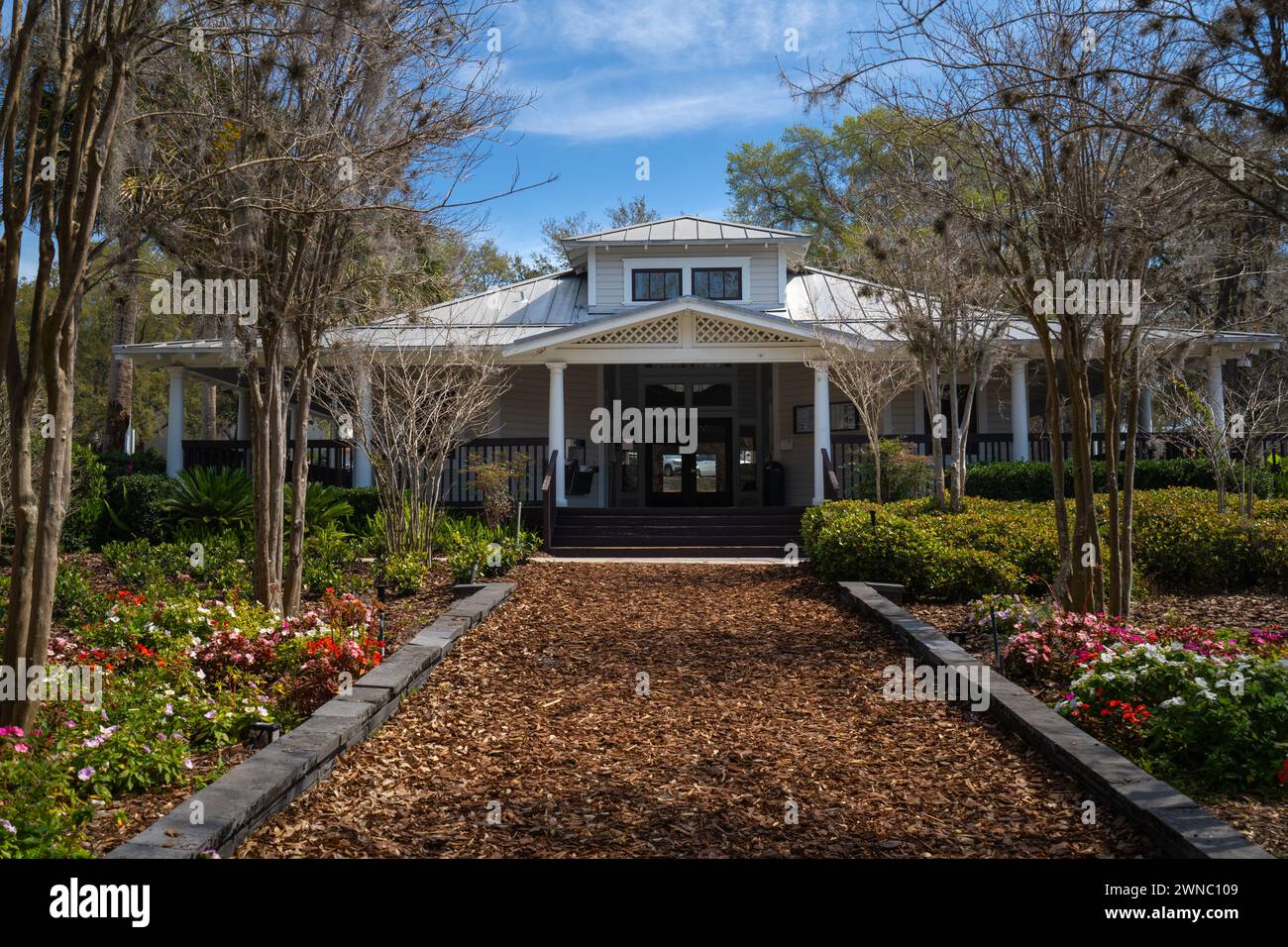 Donnelly Park recreation center in Mount Dora, Florida Stock Photo - Alamy