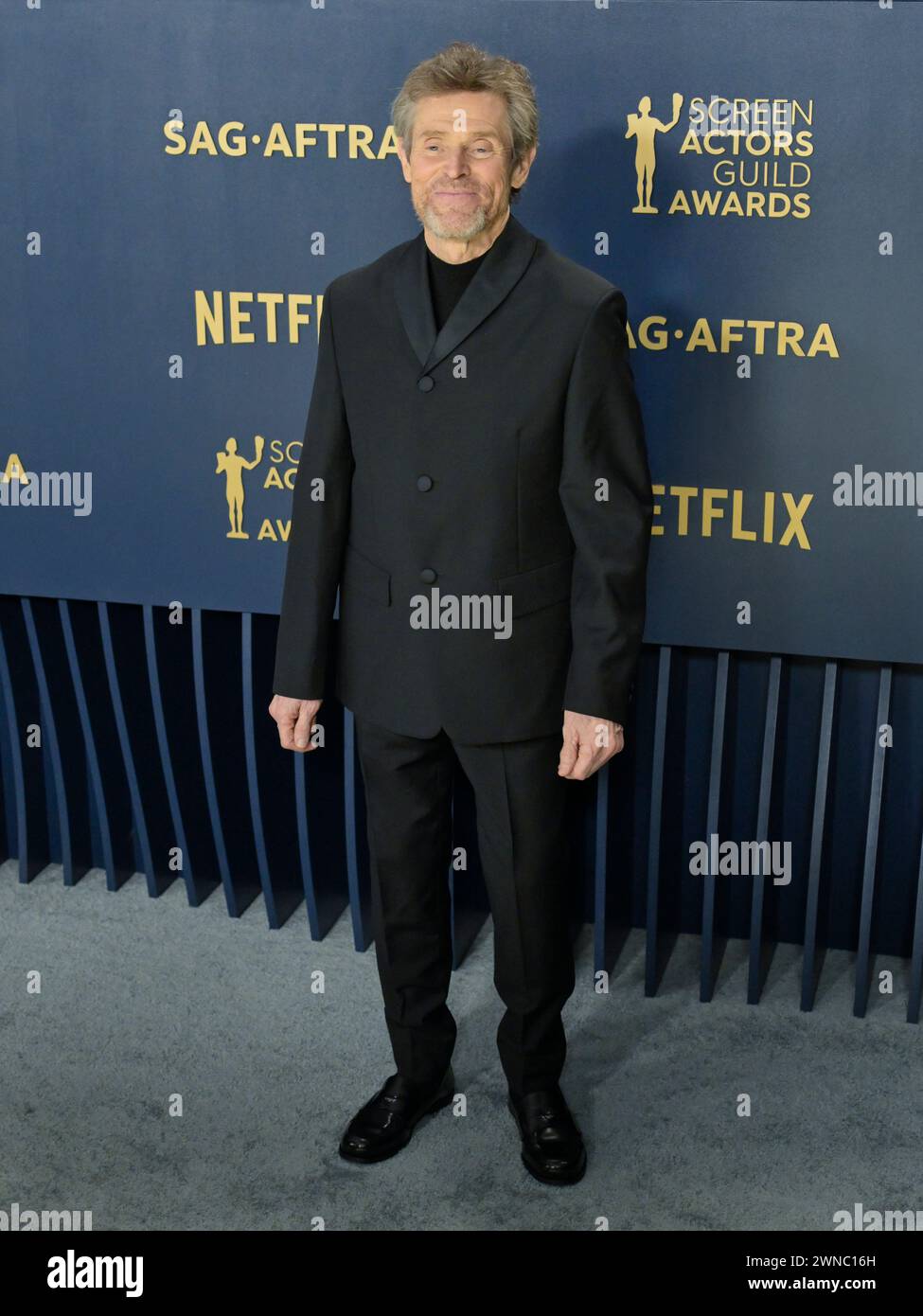 Los ANgeles, California, USA. 24th Feb, 2024. Willem Dafoe. 30th Annual Screen Actors Guild ...
