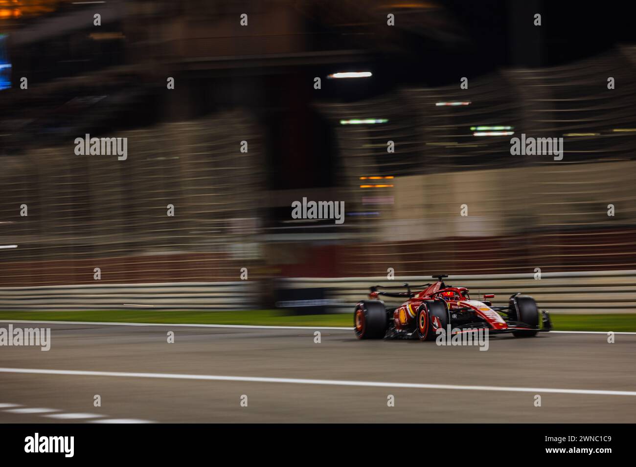 MANAMA, BAHRAIN, Bahrain International Circuit, 1.March.2024: Charles ...