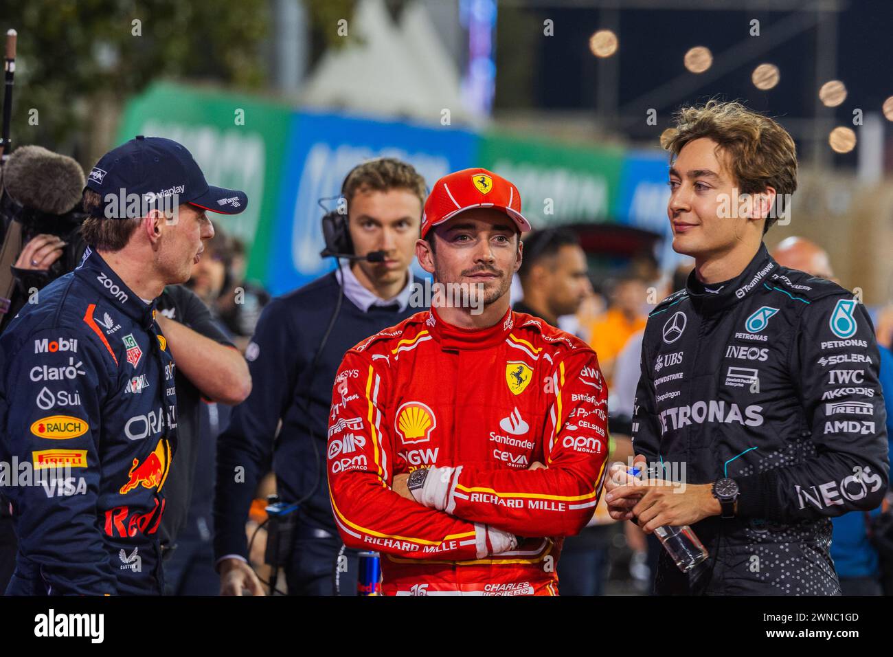 George russell and max verstappen hi-res stock photography and images - Alamy