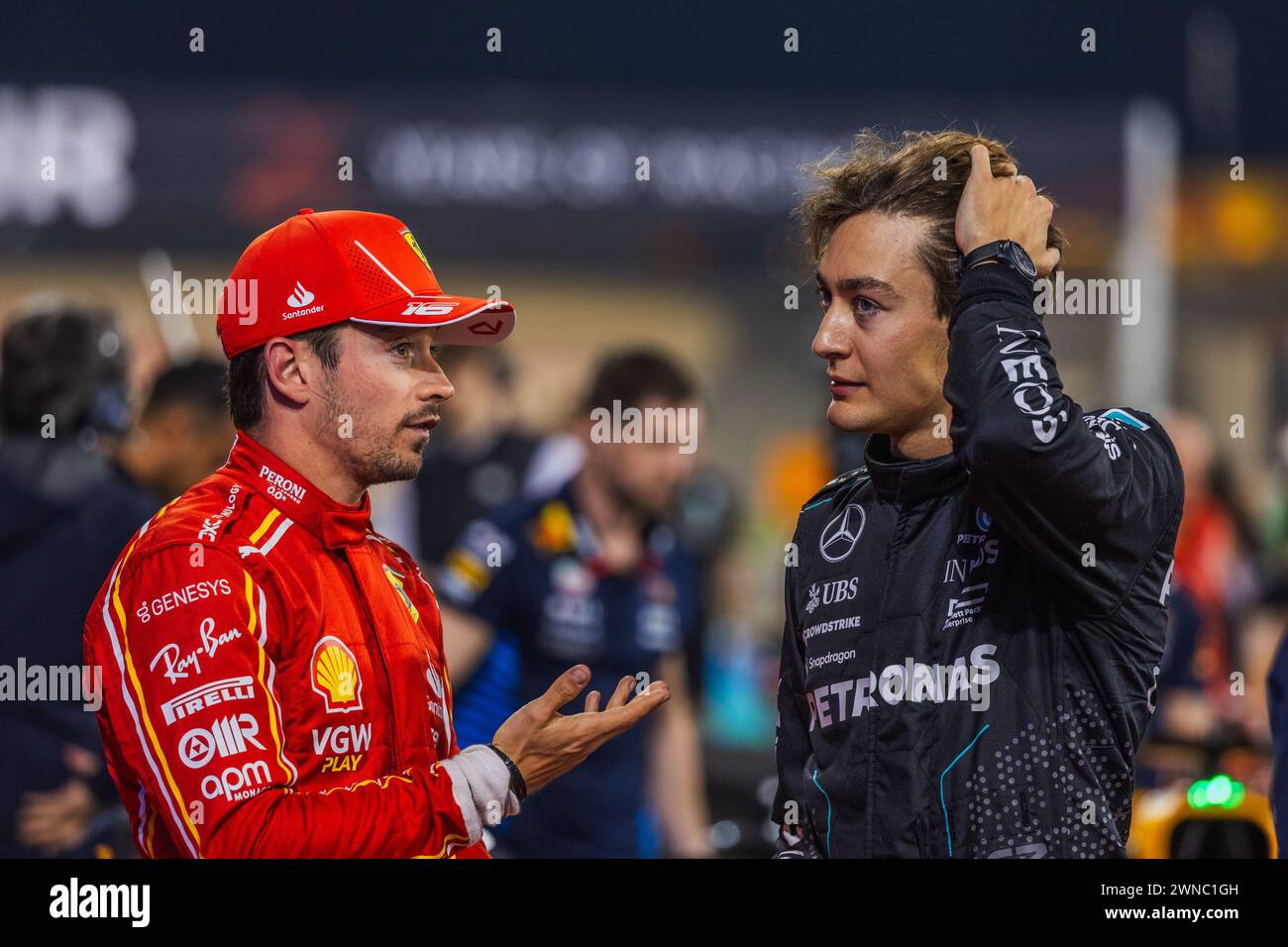 MANAMA, BAHRAIN, Bahrain International Circuit, 1.March.2024: Charles ...