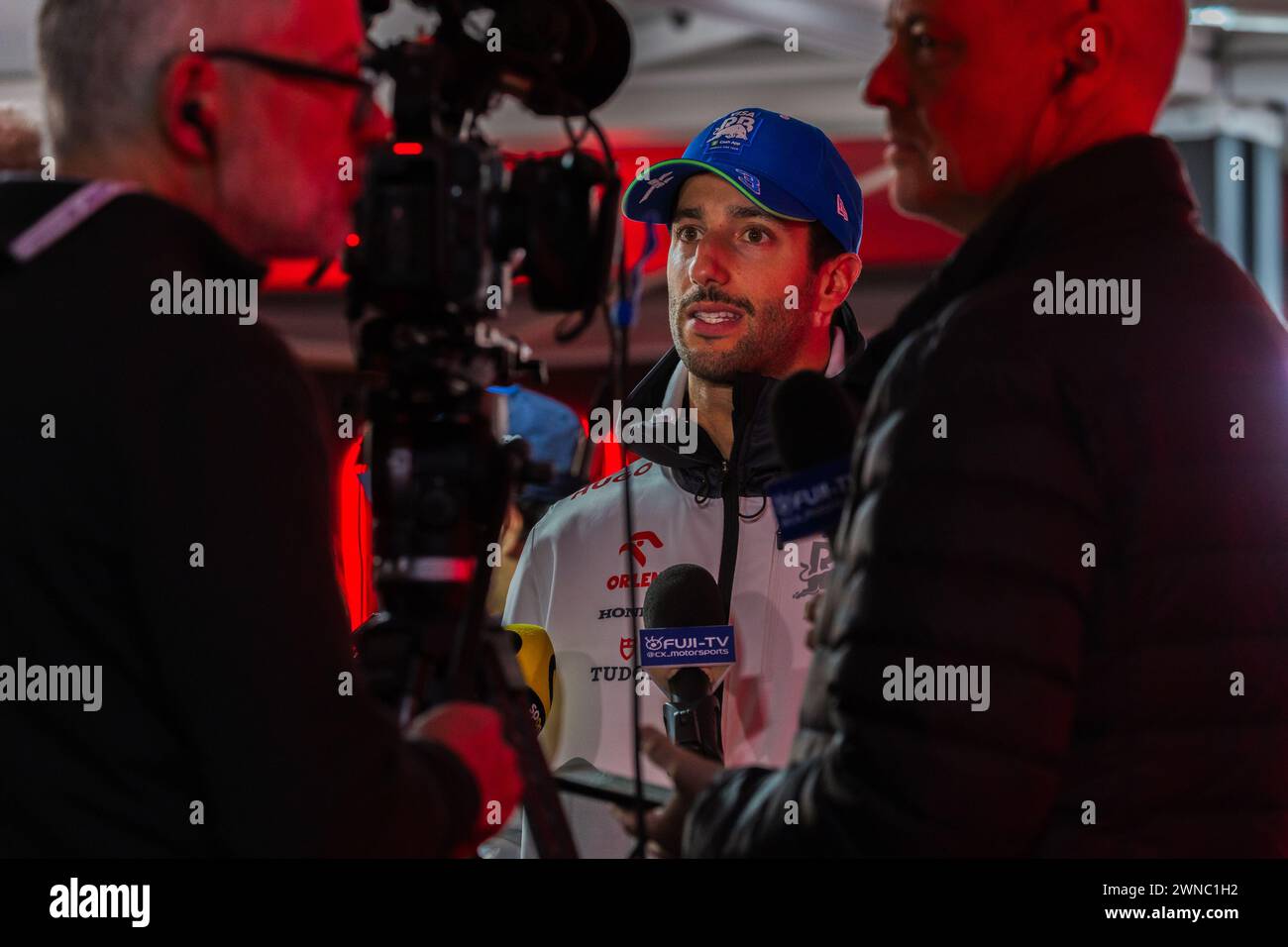 MANAMA, BAHRAIN, Bahrain International Circuit, 1.March.2024: Daniel ...